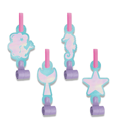 Roltongen zeemeermin 8 stuks - FeestenSlingers.nl